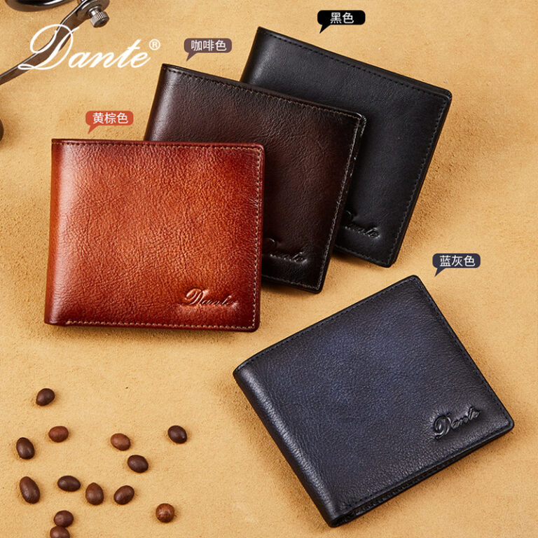 Dante Authentic Branded Exclusive Premium Quality Bi-Fold Wallet